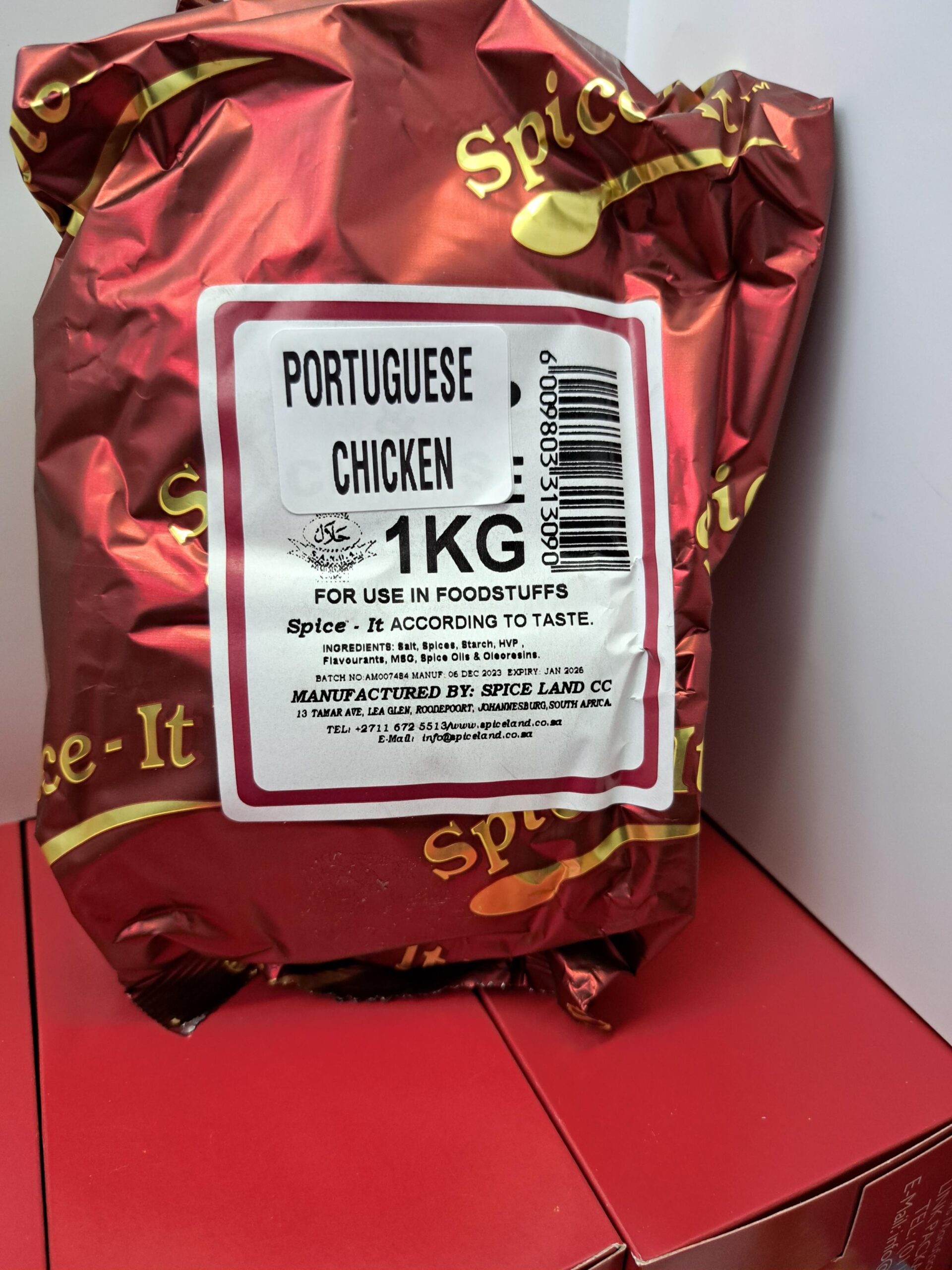 Spice it Portuguese Chicken Spice BALE 10 R350 - Mihati Catering Equipment